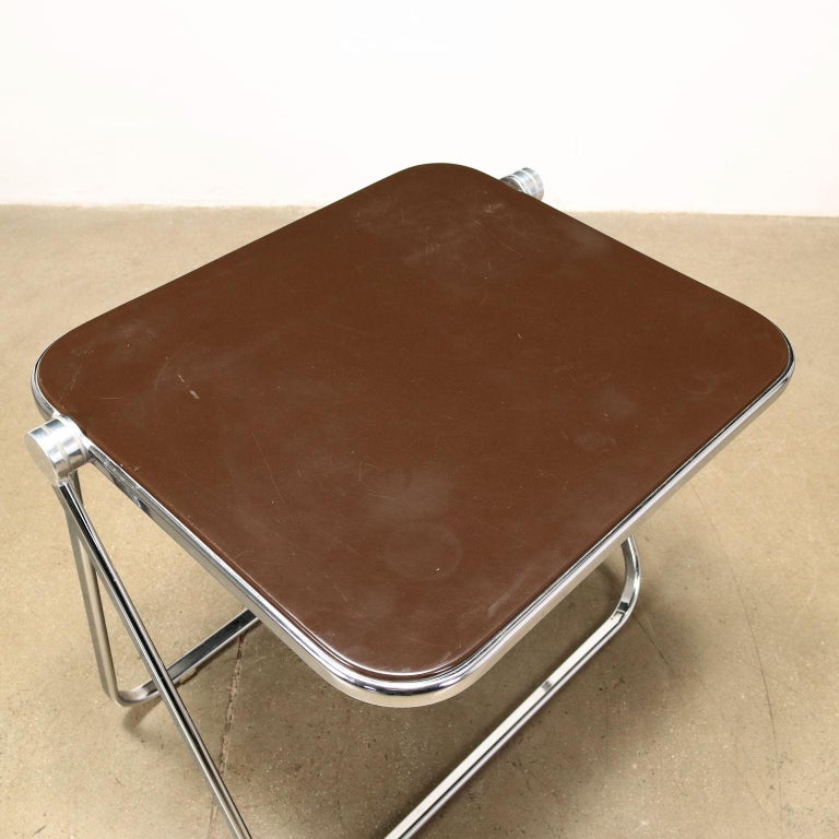 Anonima Castelli Platone Desk Metal Italy, 1960s-1970s For Sale at 1stDibs