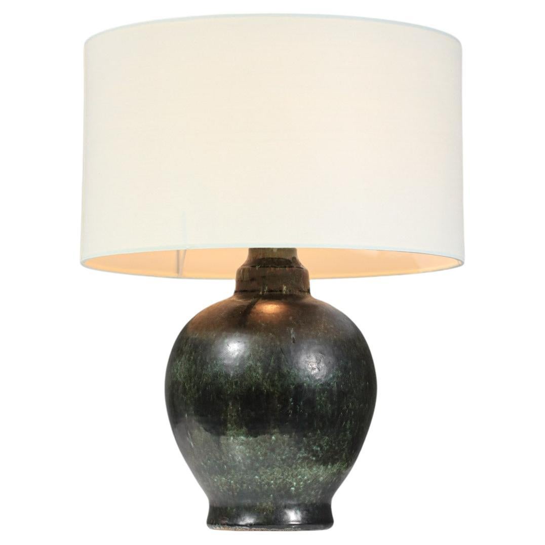 Anonymous French ceramic table lamp base 60's style les 2 potiers For ...