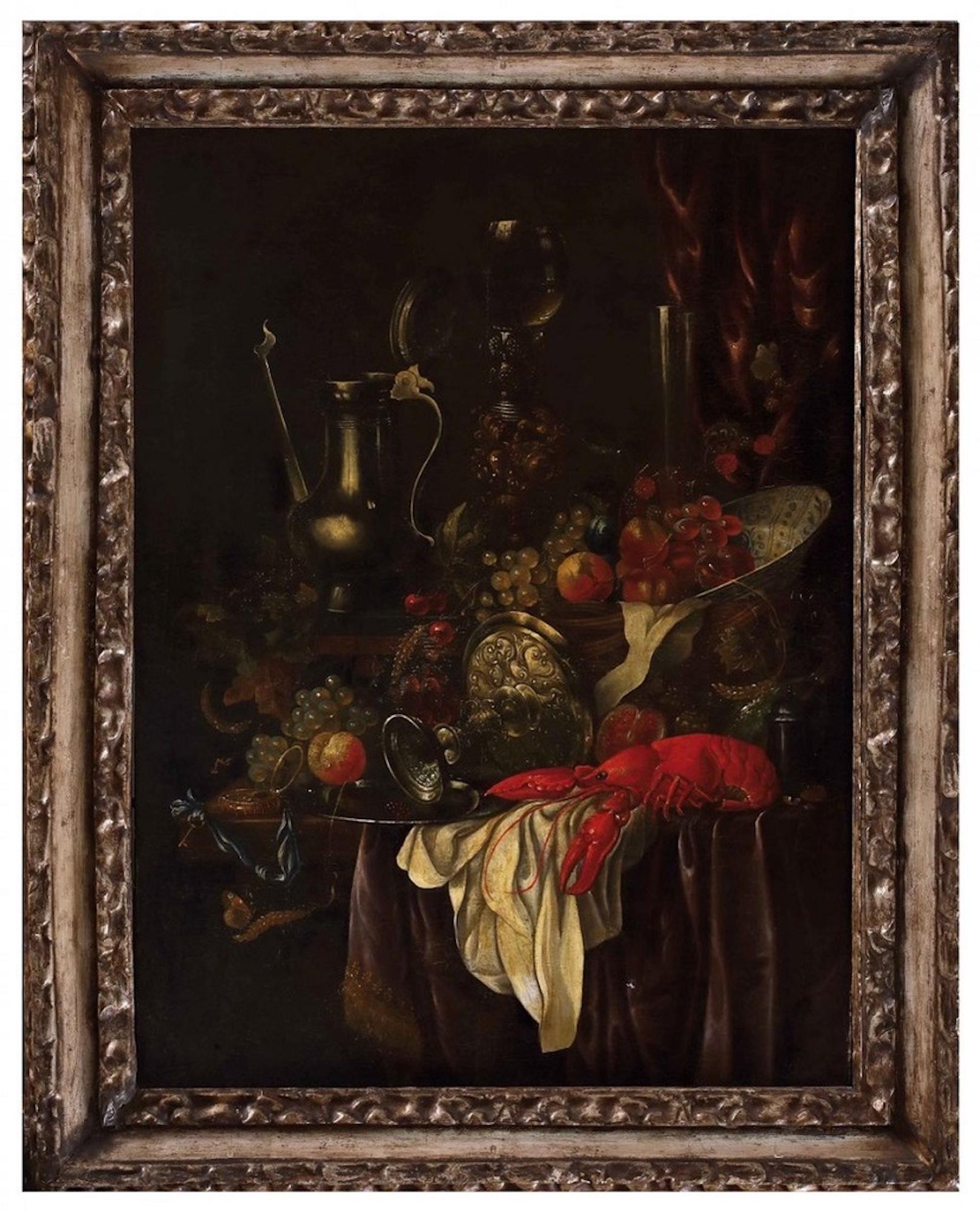 Unknown Pair Of Still Lives Oil On Canvas At Half Of 1700 For Sale Unknown Pair Of Still Lives Oil On Canvas At Half Of 1700 For Sale
