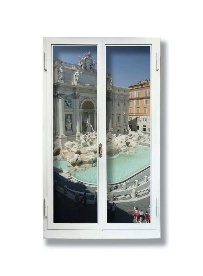 Anotherview No 21: Trevi Fountain a Few Days after Lockdown by Anotherview For Sale at 1stDibs
