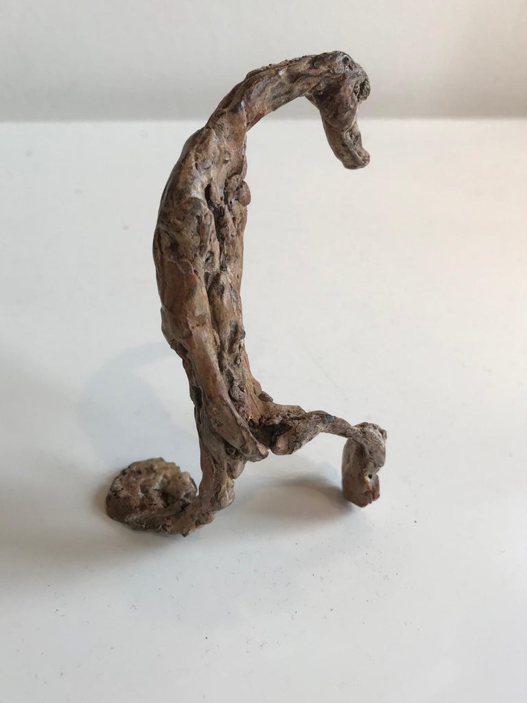 Ans Zondag - ''Zoeza'', Contemporary Bronze Sculpture Portrait of a Duckling, Duck For Sale at ...