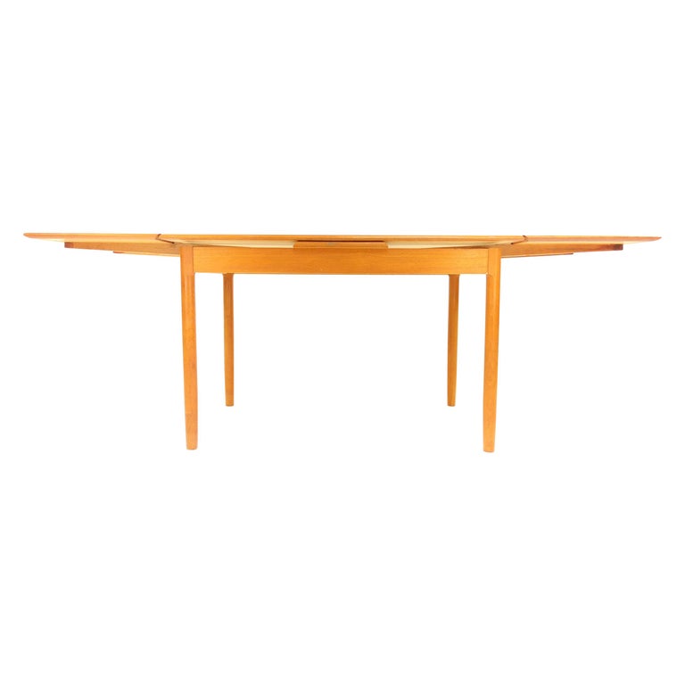Ansager Mobler Danish Teak Extending Dining Table Midcentury Vintage ...