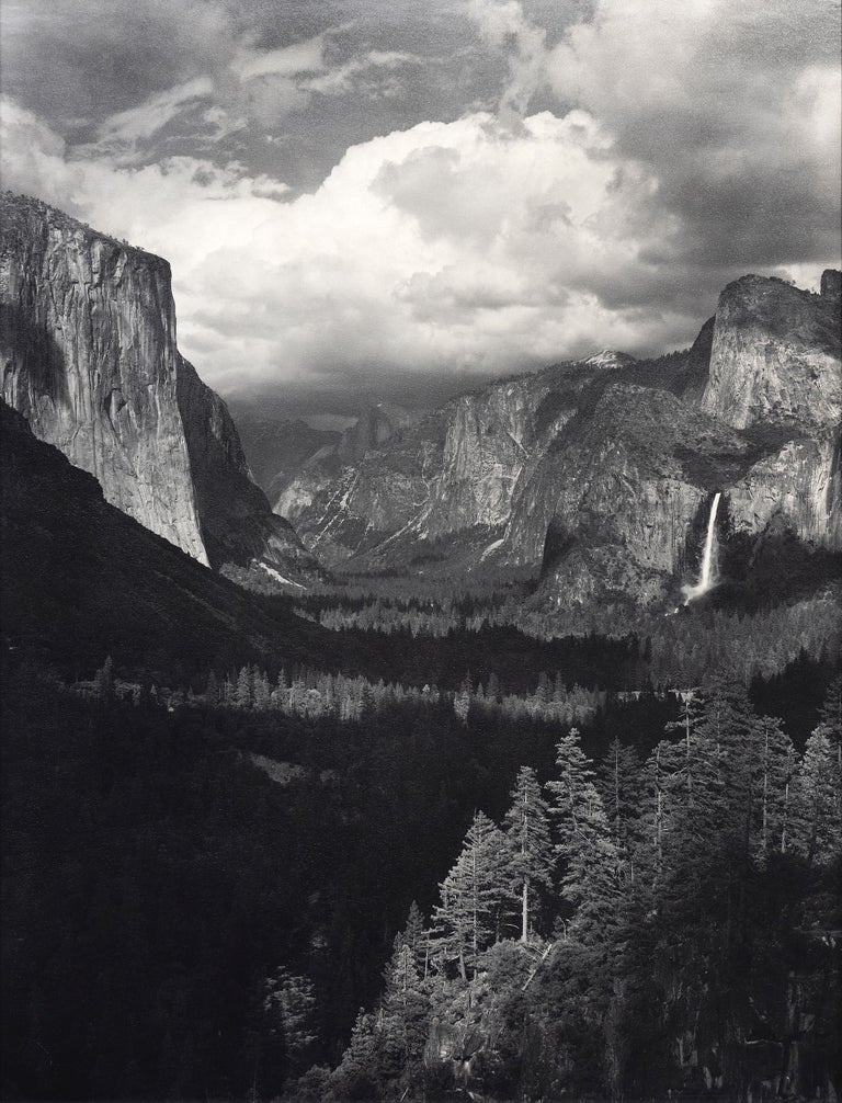 Ansel Adams - Thunderstorm, vallée de la Yosemite, Californie En vente ...