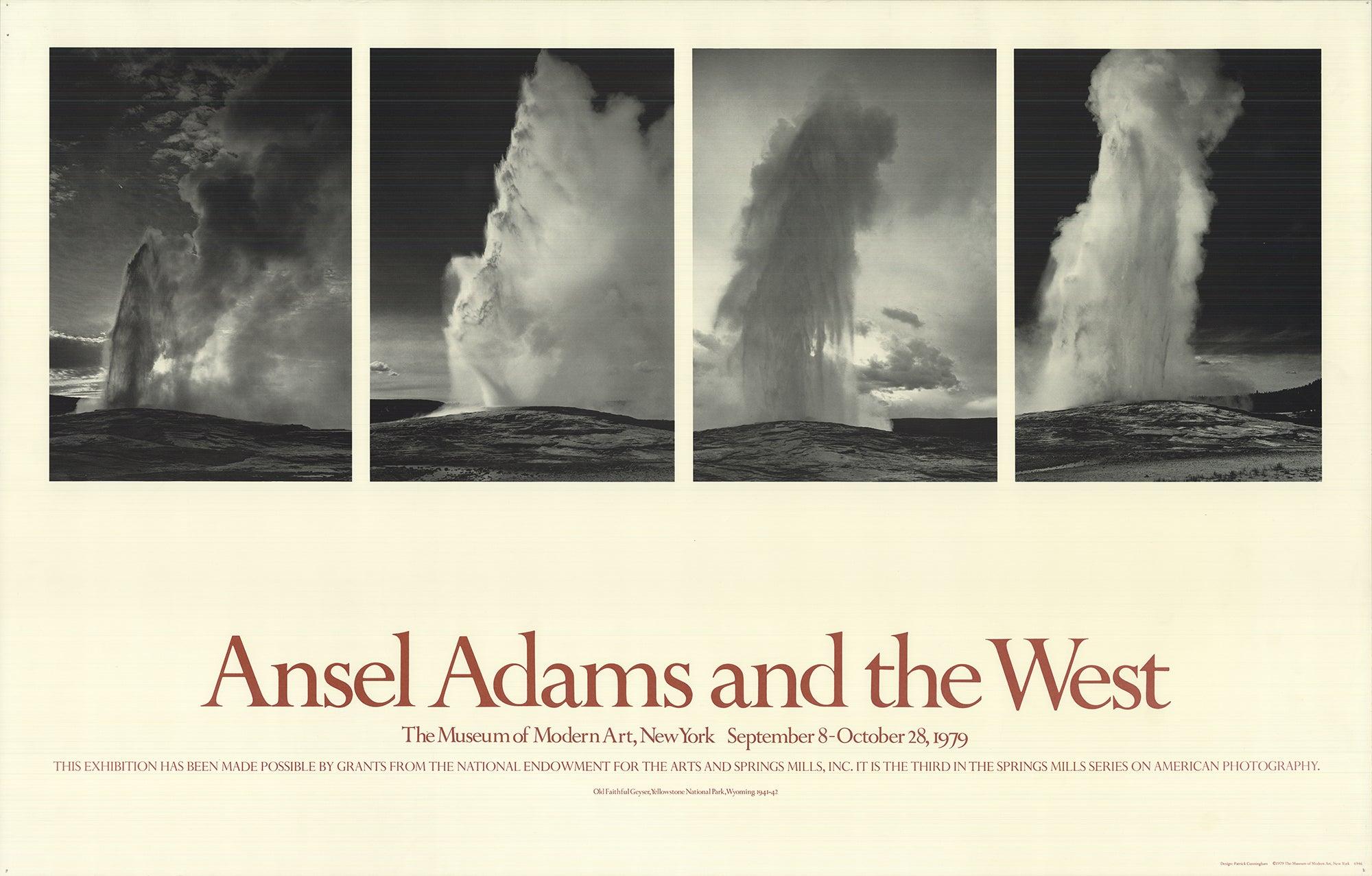 1979 Ansel Adams 'Ansel Adams and the West' Photography Offset ...