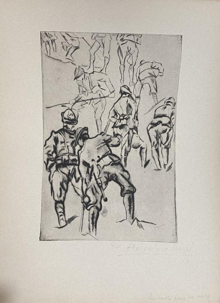 Anselmo Bucci - Military - Etching by Anselmo Bucci - 1917 For Sale at ...