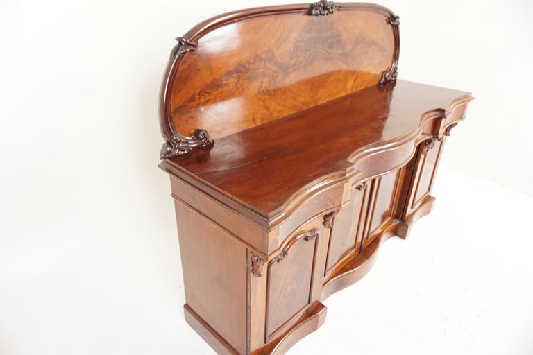 Ant. Victorian Four Door Chiffonier, Sideboard, Buffet, Scotland 1870 ...