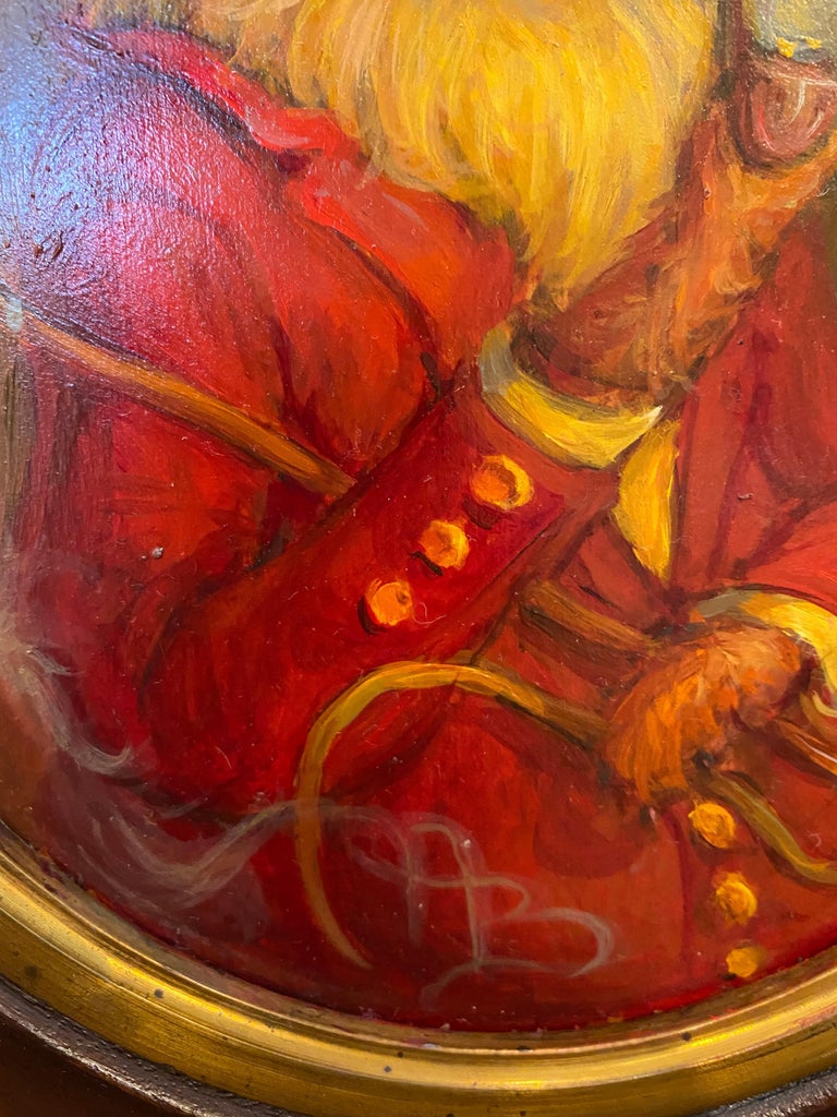 Anthony Barham Oil Painting, Fox Smoking Pipe, 2020 at 1stDibs ...