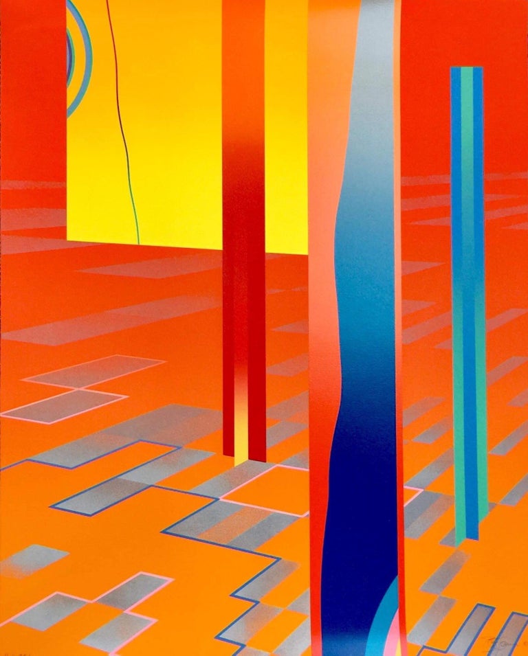 Anthony Benjamin - Collectors Limited Edition 1980's warm colourful ...