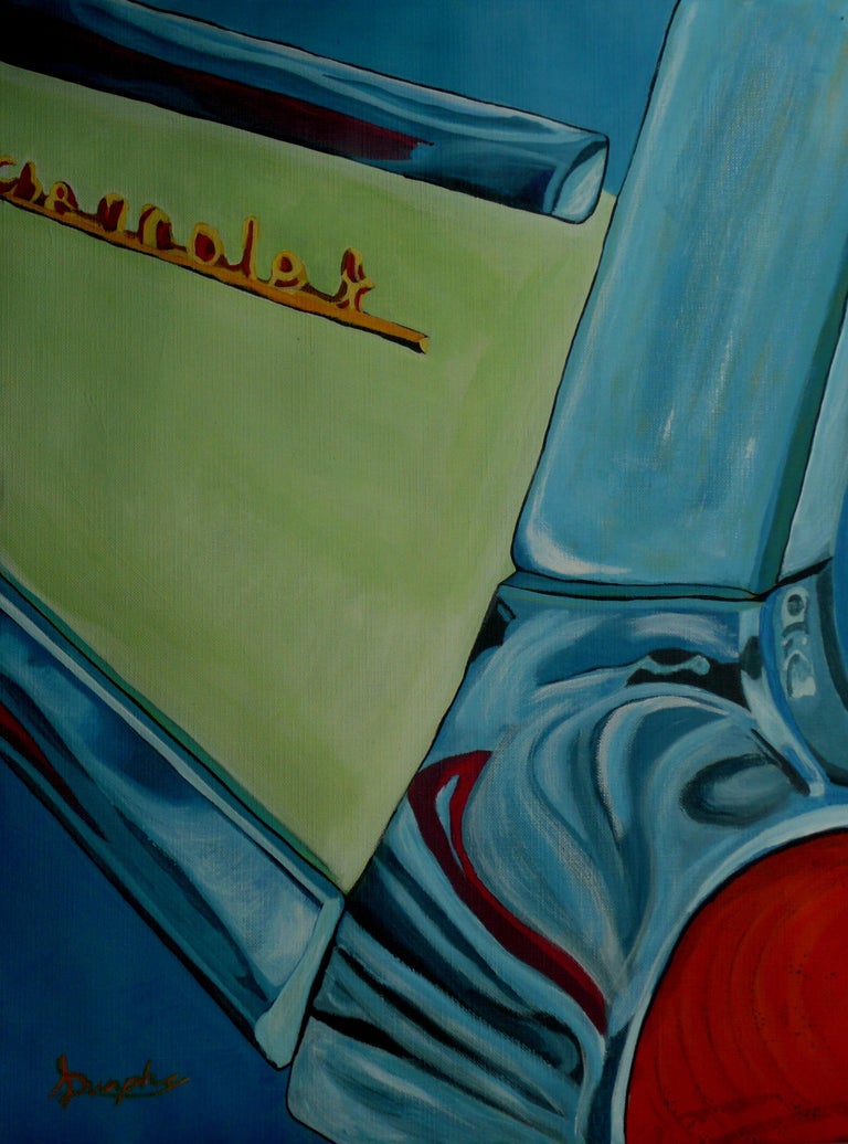 Anthony Dunphy - Abstracted '57, Painting, Acrylic on Paper For Sale at ...