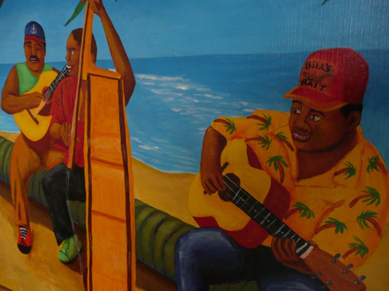 Anthony Dunphy - Moonlight Serenade, Painting, Acrylic on Paper For ...