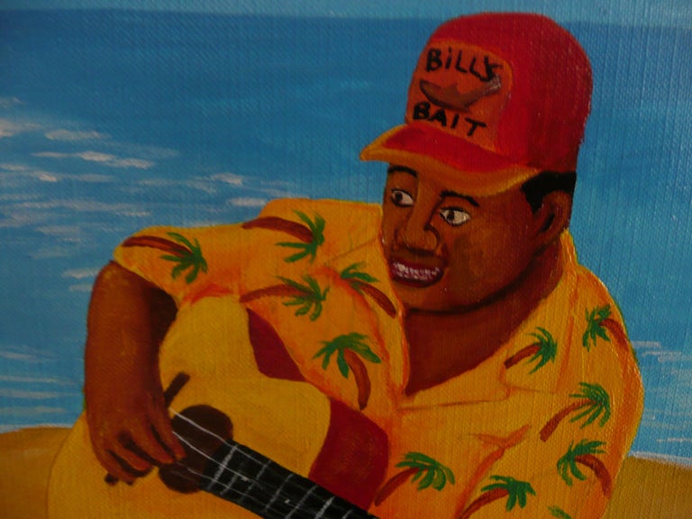 Anthony Dunphy - Moonlight Serenade, Painting, Acrylic on Paper For ...