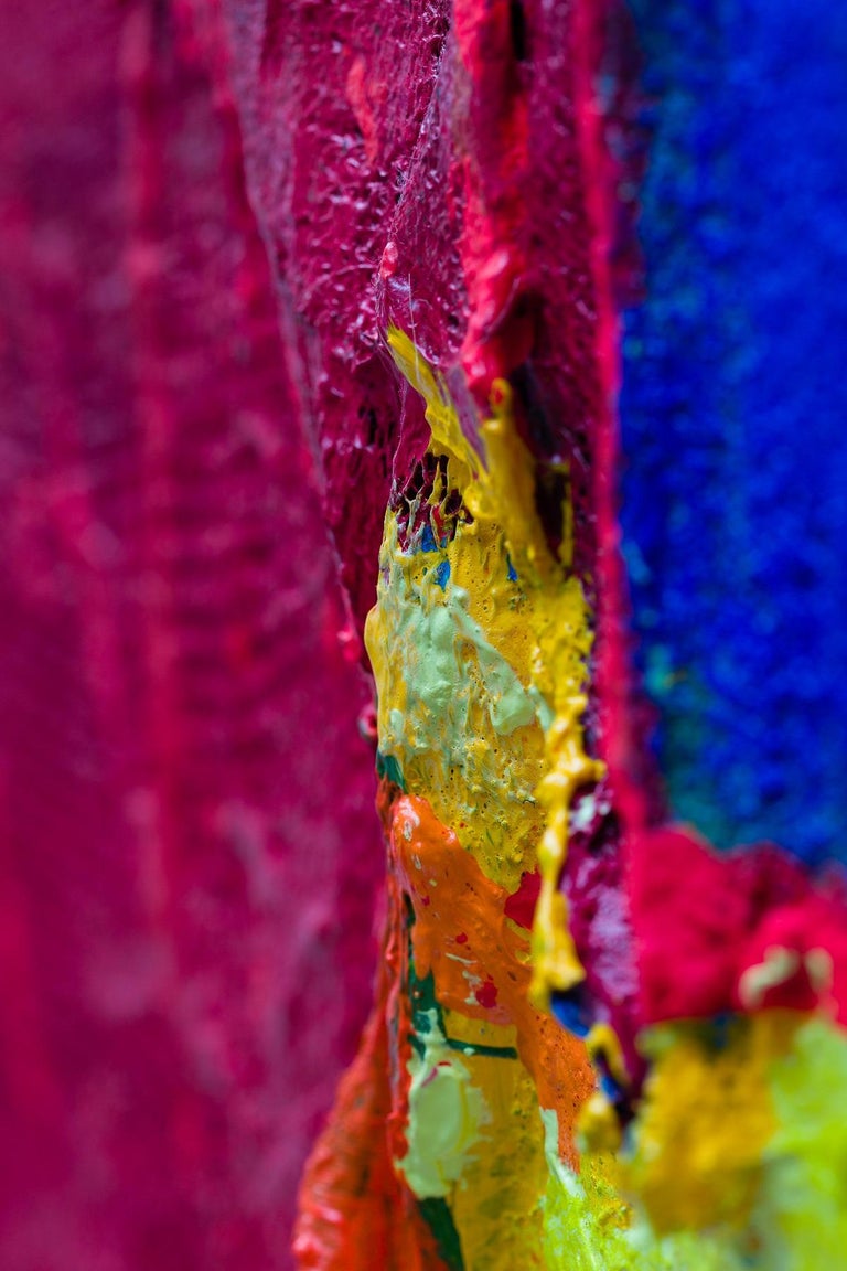 Anthony Frost - Flame Rave (Abstract Painting) For Sale at 1stDibs