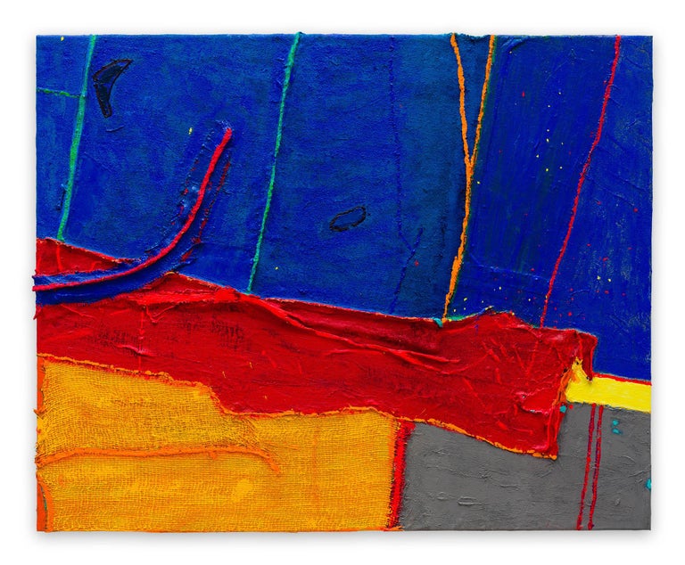 Anthony Frost - Flame Rave (Abstract Painting) For Sale at 1stDibs