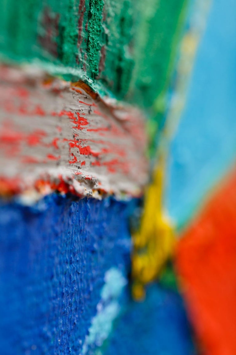 Anthony Frost - Sun Zoom Spark (Abstract painting) For Sale at 1stDibs