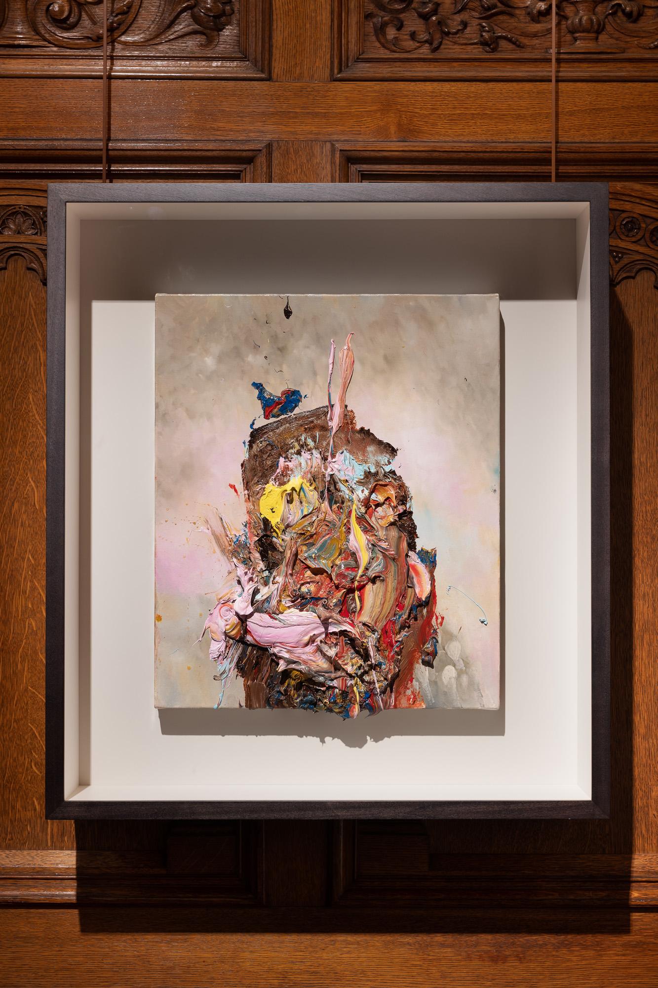 André François van Vuuren - Large Expressionist Portrait Oil Painting ...