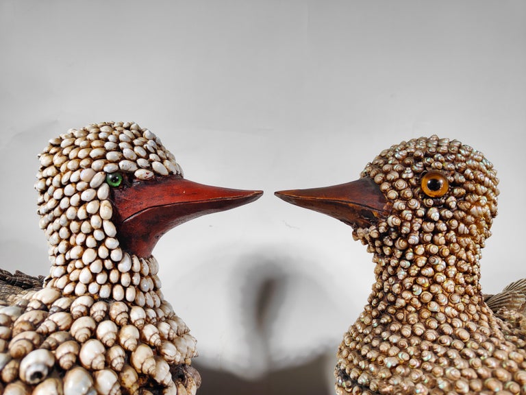 Anthony Redmile Shell Encrusted Ducks Boxes For Sale at 1stDibs