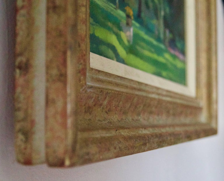 Anthony Rickards - Summer Park 2 - Mid 20th Century Impressionist ...