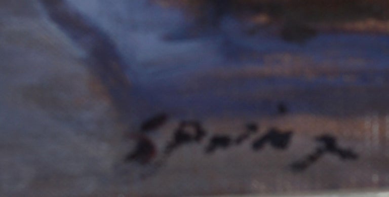 Anthony Springer - Rainy Day in the Village, Vintage Painting of New ...