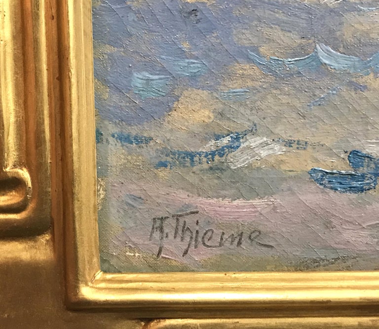 Anthony Thieme - Maine Coast, Probably Bremen Harbor at 1stDibs