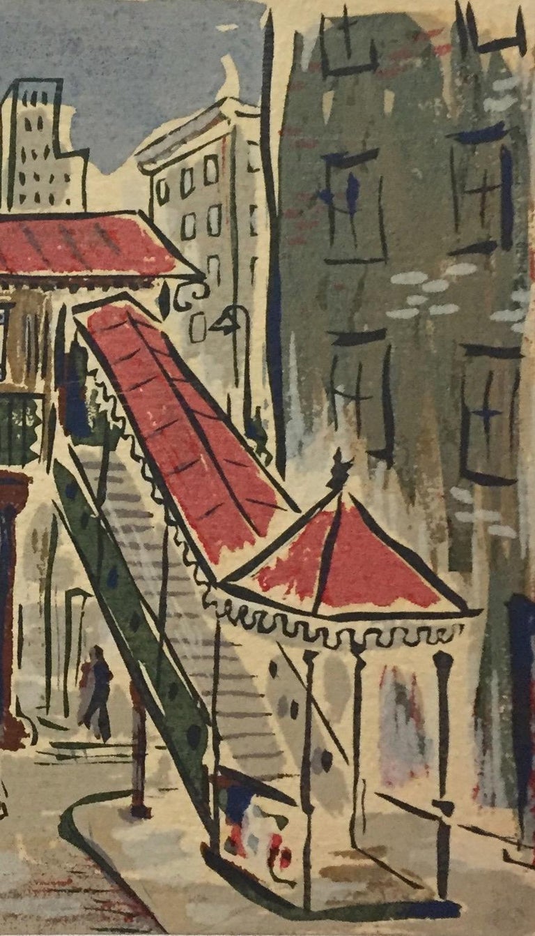 Anthony Velonis - Local Stop (New York City) For Sale at 1stDibs