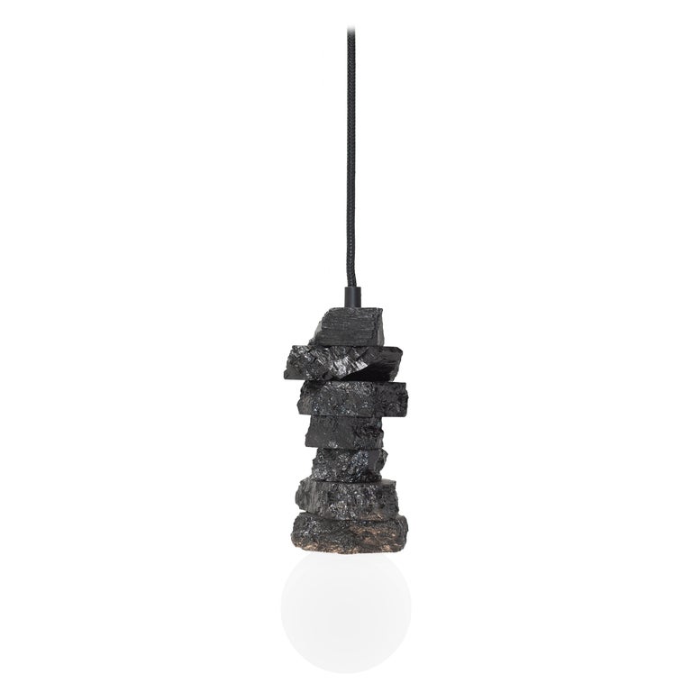Anthracite Coal Pendant Light Contemporary Light For Sale at 1stDibs ...