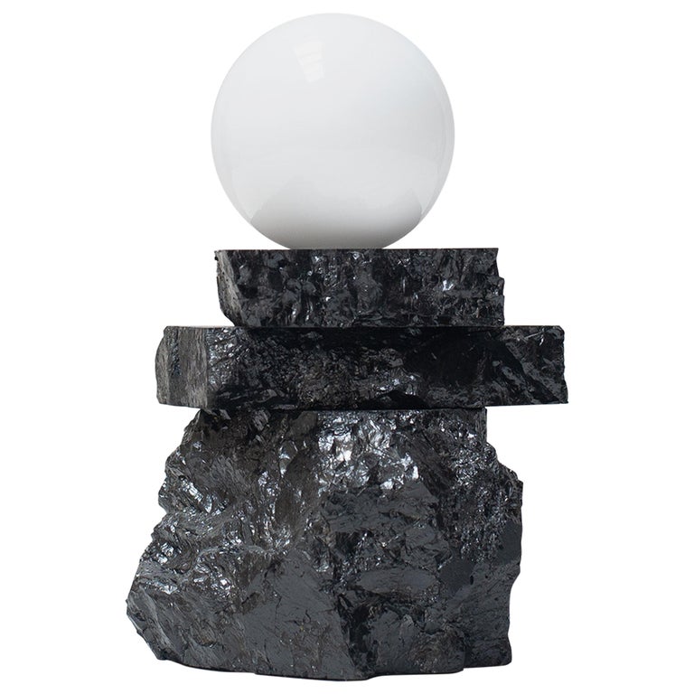 Anthracite Coal Table Light Contemporary Light For Sale at 1stDibs ...