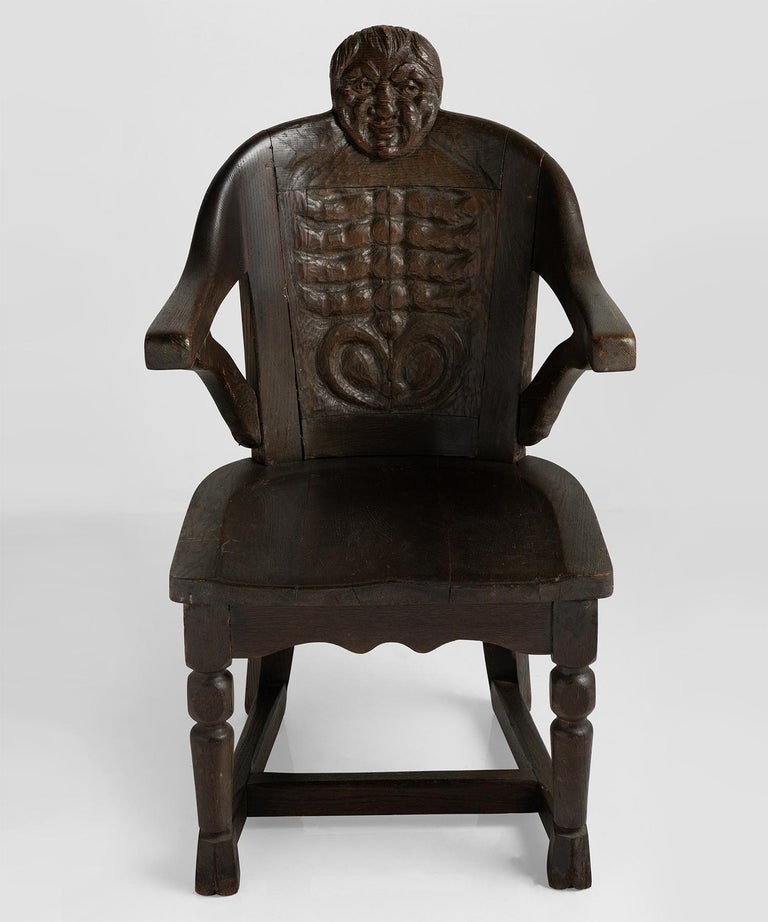 Anthropomorphism Chairs by J.B. Vansciver Co at 1stDibs