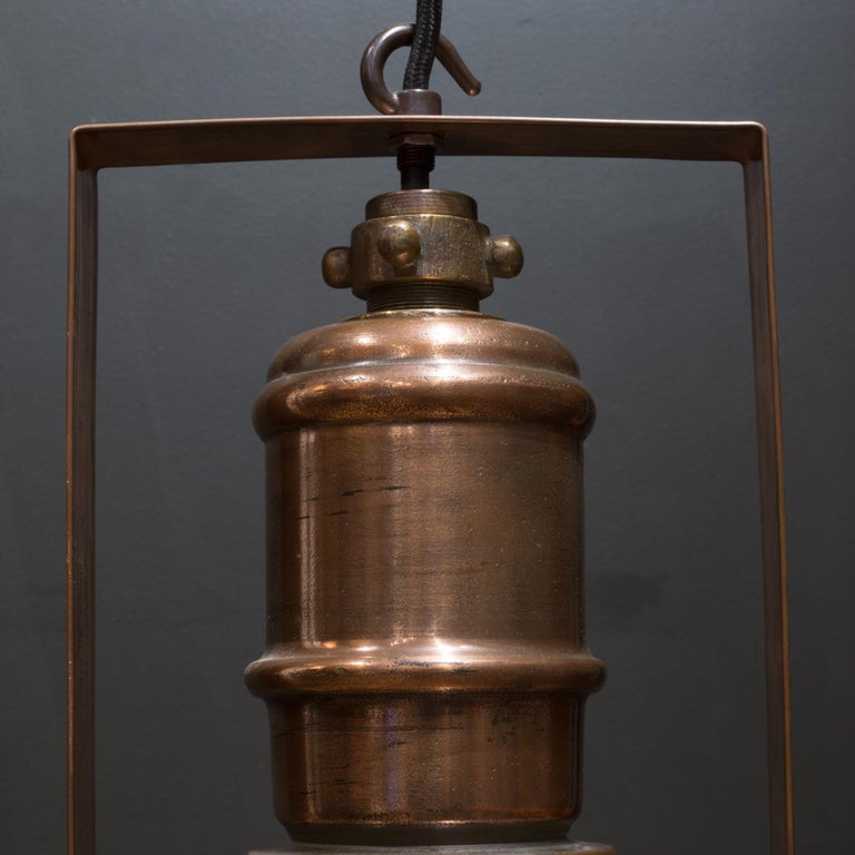 AntiAntique English General Electric Company Copper Pendant, c.1930 For ...