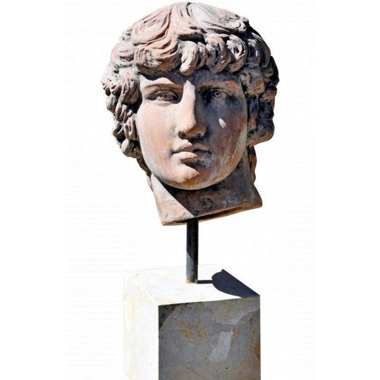 Antinous 'Bitnia 130, Alexandria of Egypt 150 Ad' Sculpture, Early 20th ...