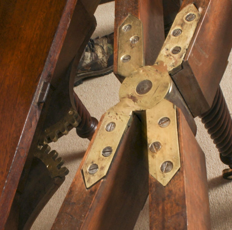 Antique Regency Concertina Action Dining Table 19th Century For Sale at ...