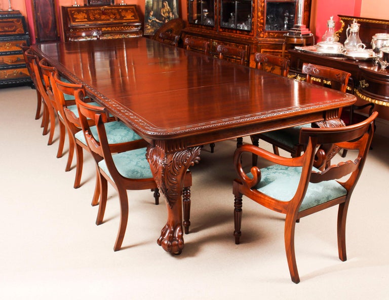 Antique Extending Dining Table by Edwards and Roberts 19th Century at ...