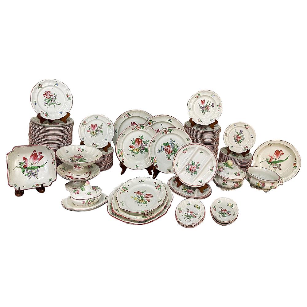 Old Strasbourg Rose Pattern China at 1stDibs