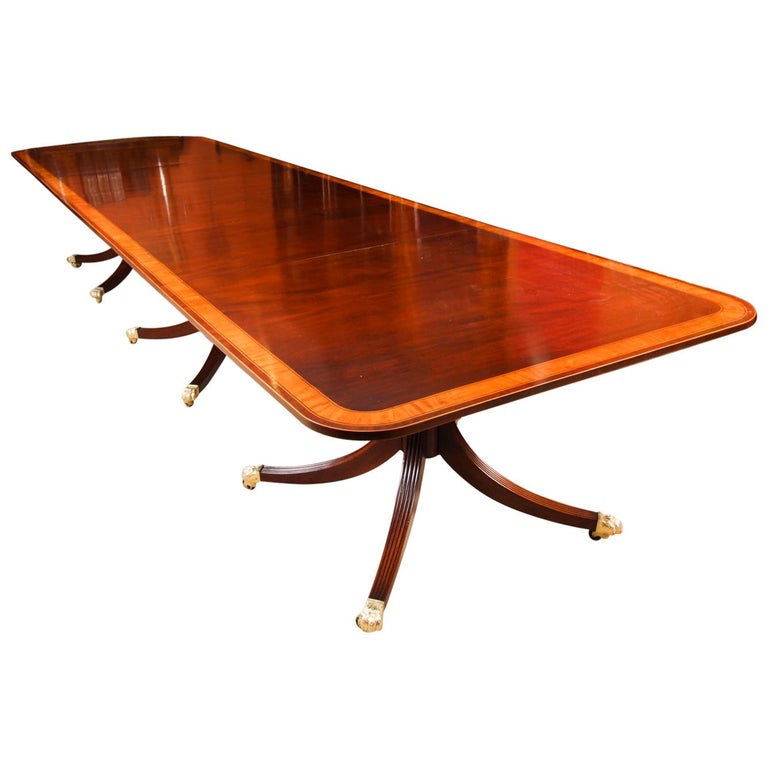 Antique Regency Revival Metamorphic Dining Table, 19th Century at 1stDibs