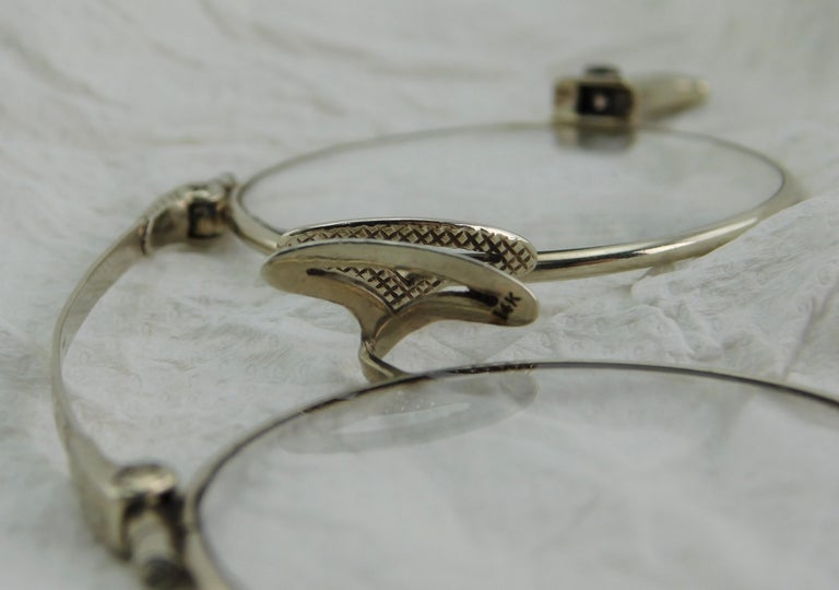 Antique 14K Gold Victorian Vintage Spectacles Lorgnette Eyeglasses with ...