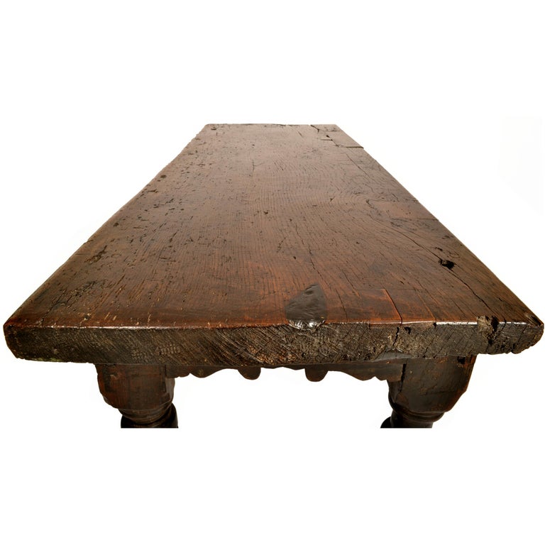 Antique 16th Century Elizabethan Tudor Carved Oak Dining Refectory ...