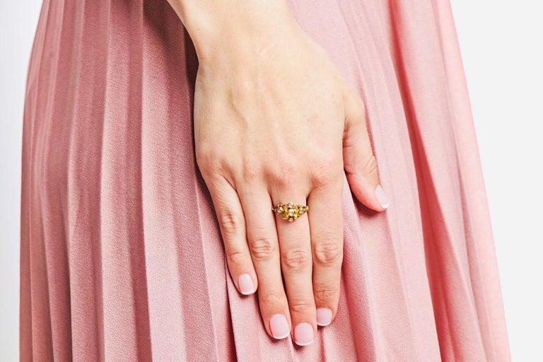 Antique, 17th Century, Rose-Cut Diamond Ring at 1stDibs | 17th century ...