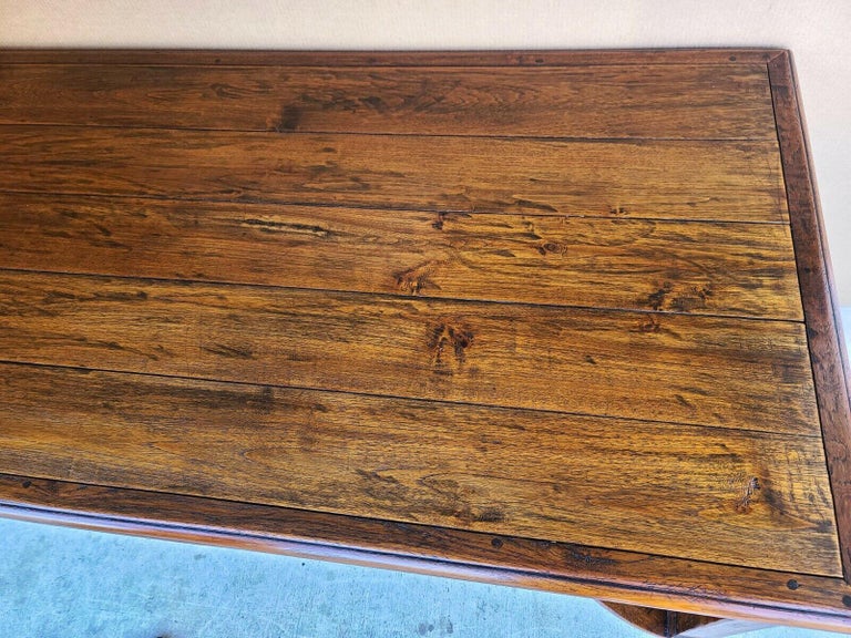 Antique 1800s Library Dining Table 6 Drawer at 1stDibs