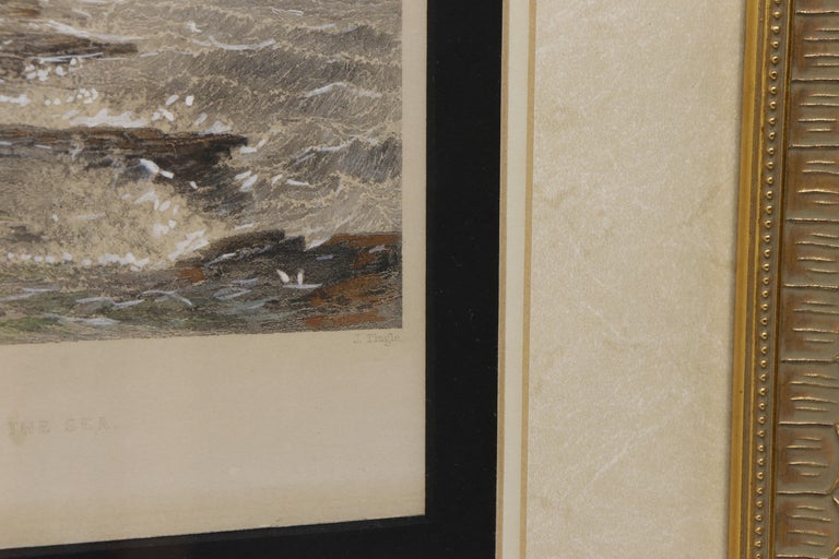 Antique 1837 Hand Colored Engravings, Set of 4 For Sale at 1stDibs