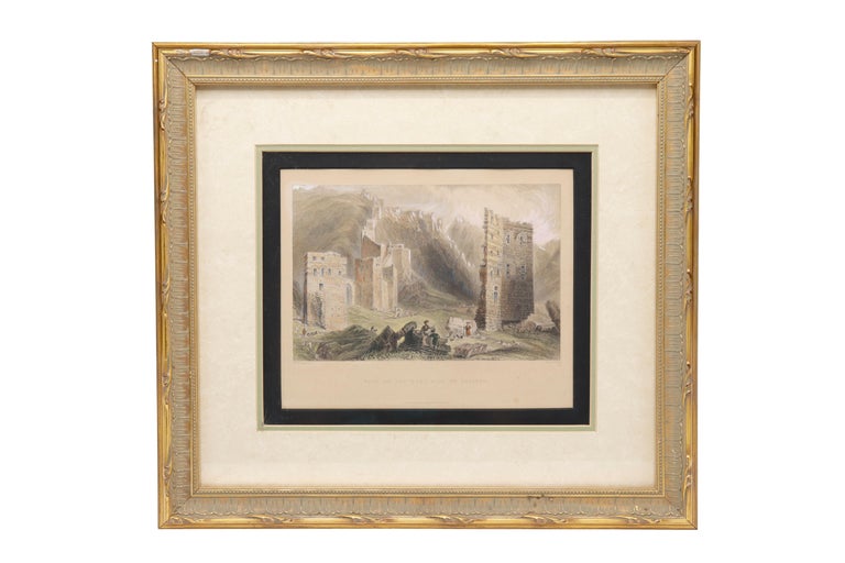 Antique 1837 Hand Colored Engravings, Set of 4 For Sale at 1stDibs