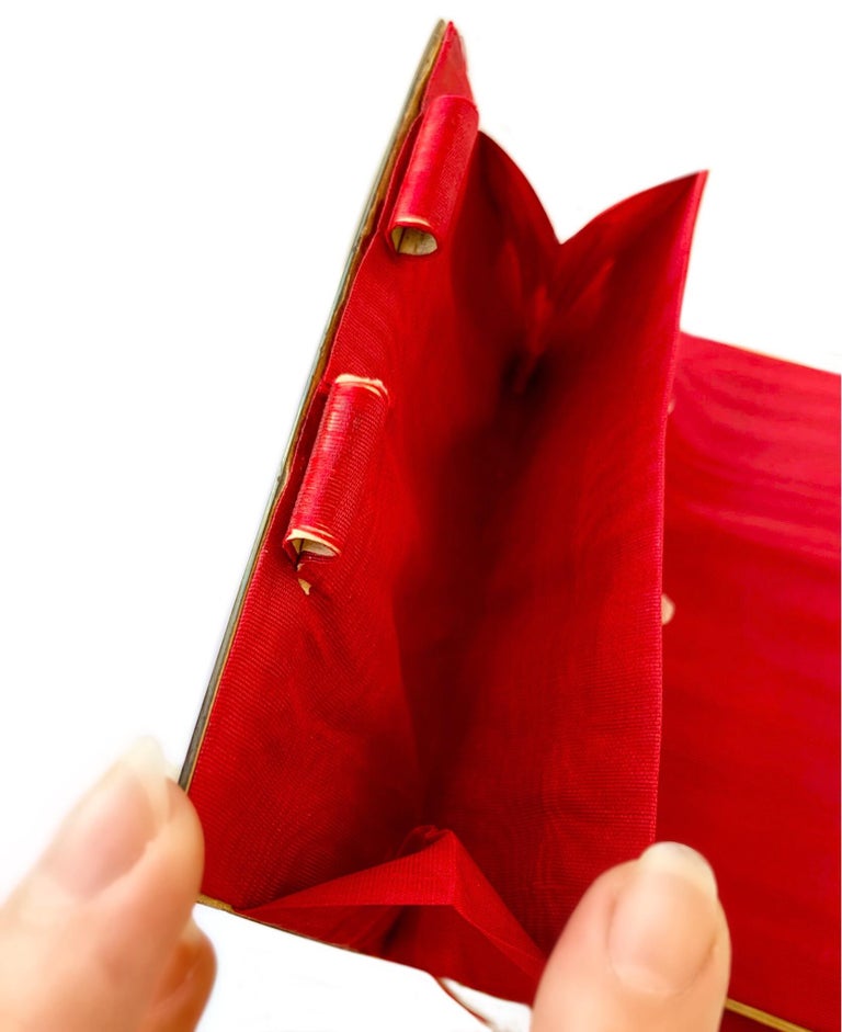 Antique 1863 Genuine Tortoise Shell Coin Purse and Notebook Ensemble ...