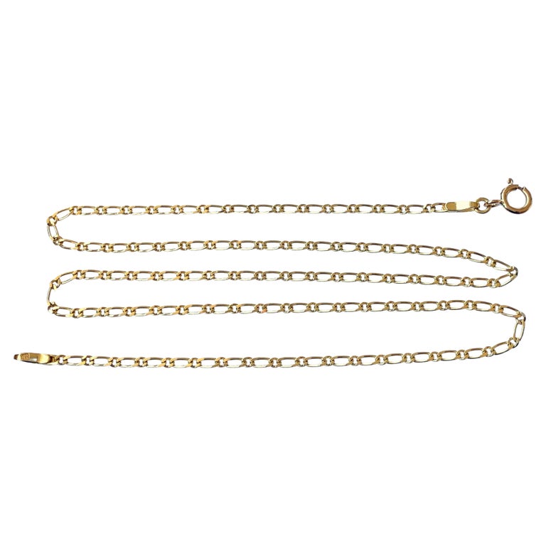 18ct 750 Gold 20" Chain at 1stDibs