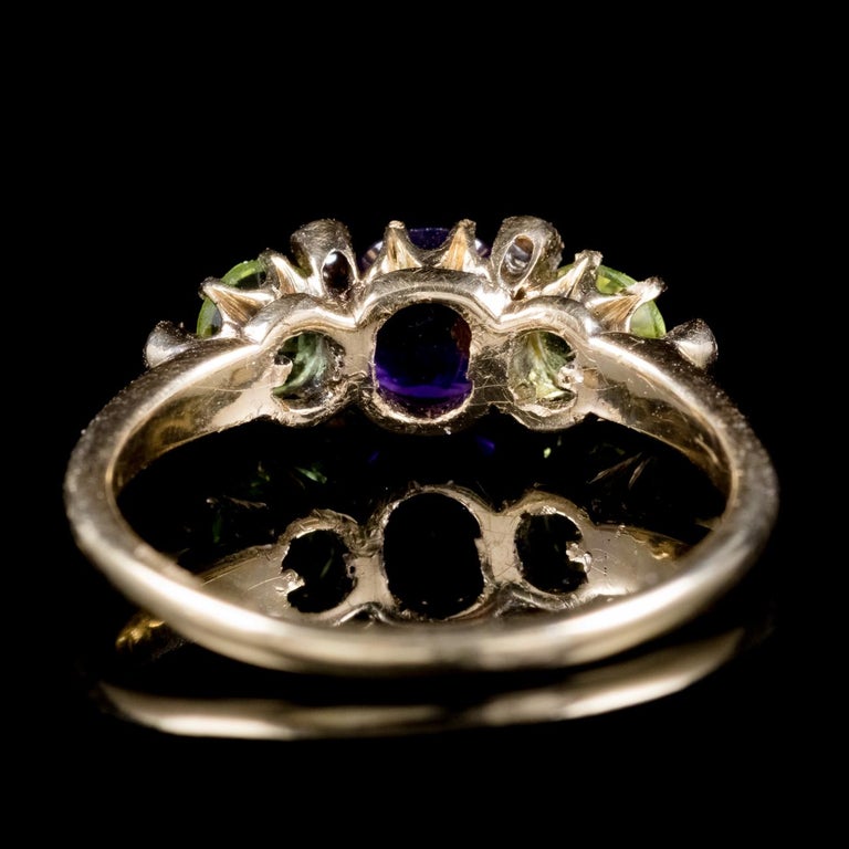 Antique 18 Carat Gold Suffragette Ring Victorian, circa 1900 at 1stDibs