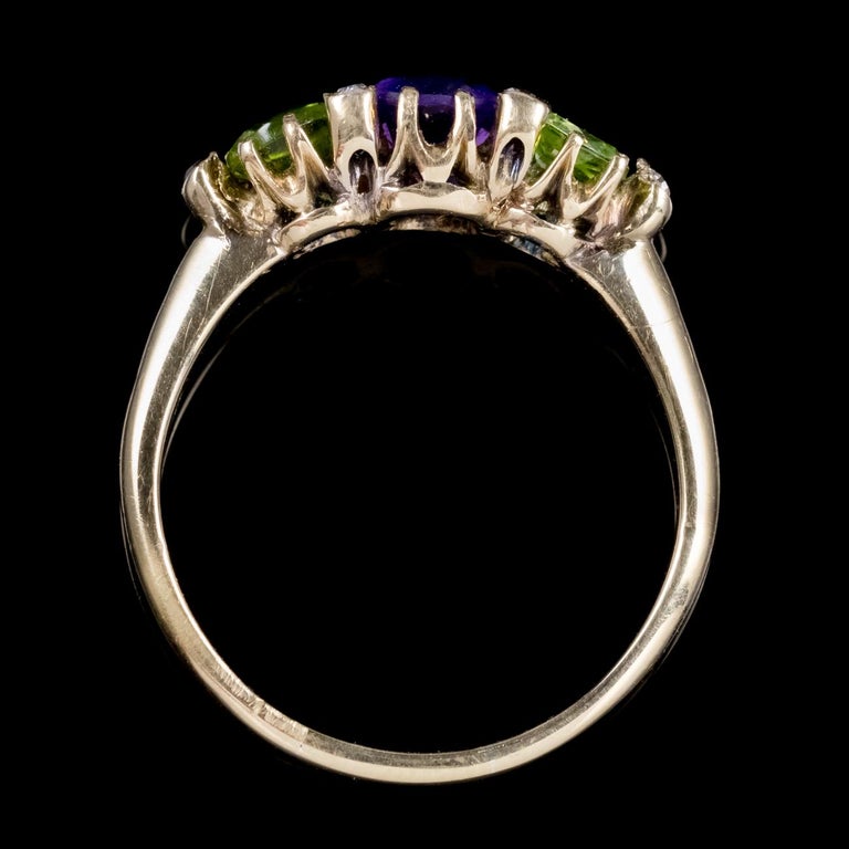 Antique 18 Carat Gold Suffragette Ring Victorian, circa 1900 at 1stDibs