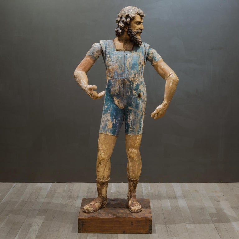 Antique 18th c. Italian Armor Mannequin c.1700s For Sale at 1stDibs