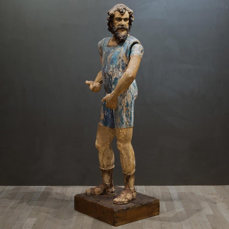 Antique 18th c. Italian Armor Mannequin c.1700s For Sale at 1stDibs