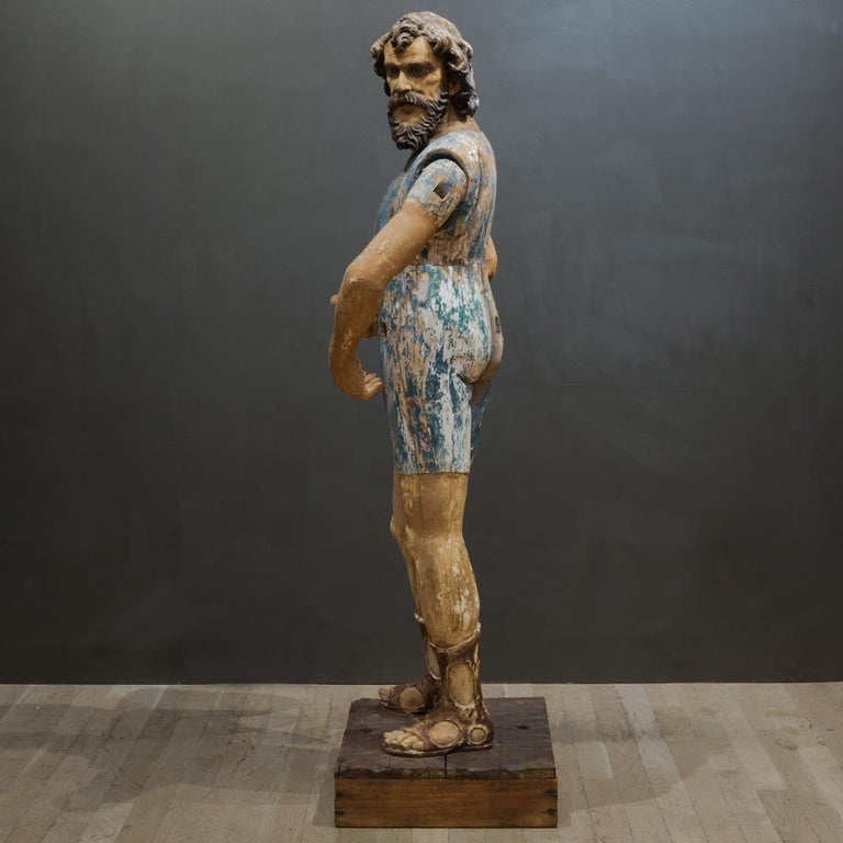Antique 18th c. Italian Armor Mannequin c.1700s For Sale at 1stDibs