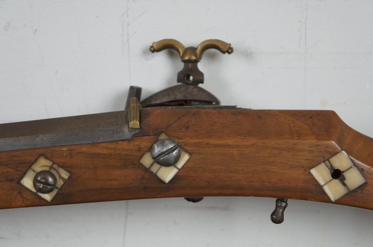 Antique 18th C Moroccan Snaphaunce Miquelet Flintlock Rifle Dog Lock ...