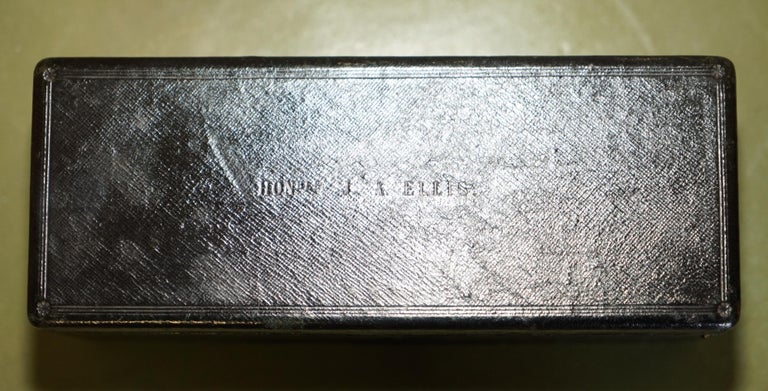 Antique 18th Century Box of Georgian Keys Honble J A Ellis Kings Agent ...