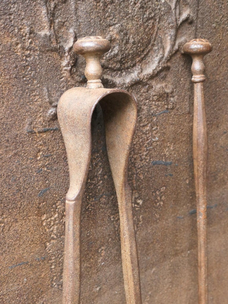 Antique 18th Century French Louis XV Companion Set For Sale at 1stDibs