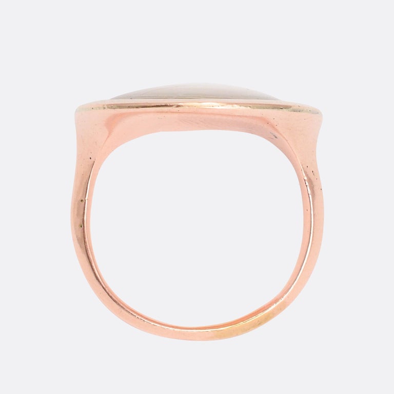 Antique 18th Century "Lady with Bonnet" Portrait Miniature Ring at ...